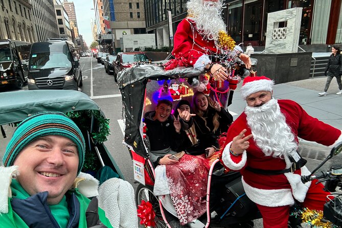NYC Holiday Lights and Magic Pedicab Tour - The Sum Up