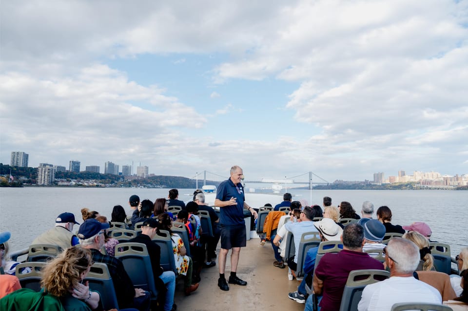 NYC: Liberty Cruise on New York Harbor with Live Guide - The Guide and Commentary