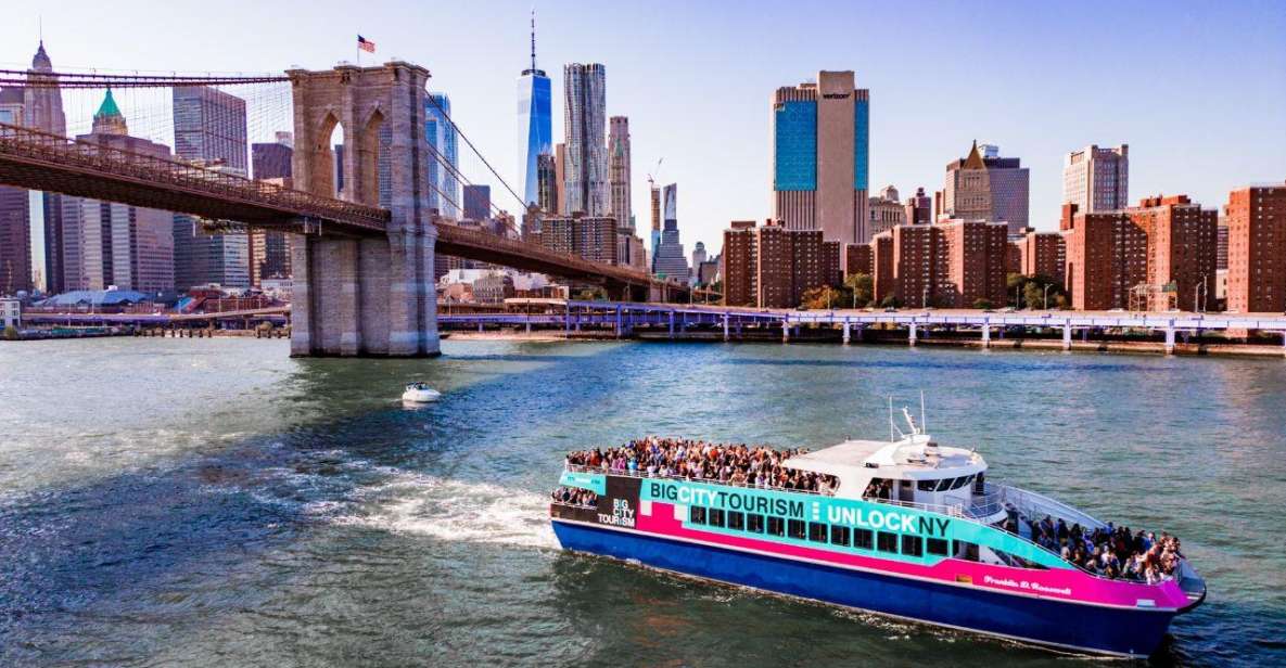 NYC: Manhattan & Statue of Liberty Cruise with Shuttle Bus - A Scenic 75-Minute Tour of Iconic NYC Landmarks