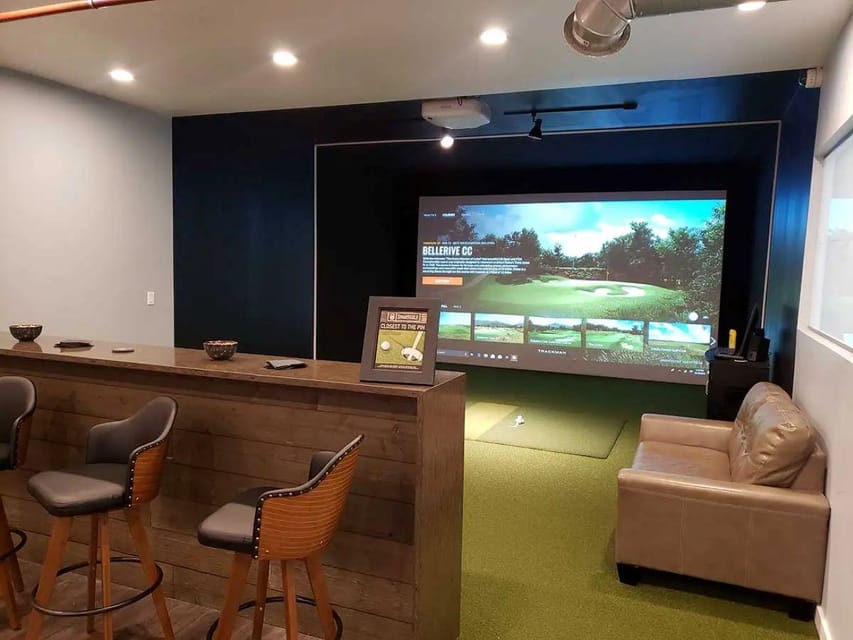 NYC Midtown: VR Golf Experience with Pizza and Beer - A Closer Look at the VR Golf Experience in NYC