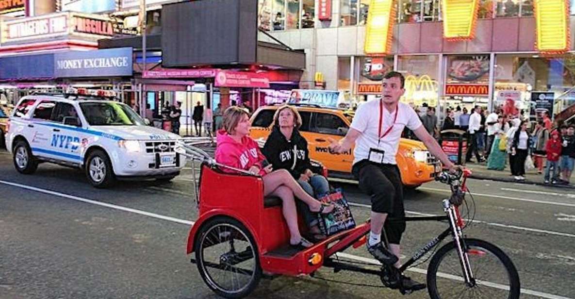 NYC Pedicab Tours: Central Park, Times Square, 5th Avenue - The Itinerary in Detail