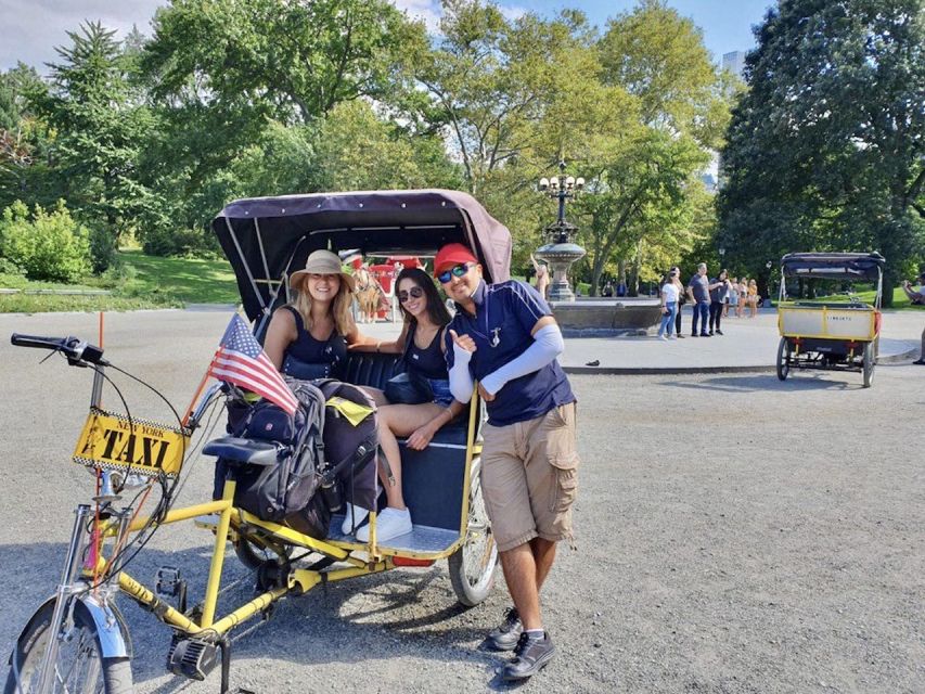 NYC Pedicab Tours: Central Park, Times Square, 5th Avenue - FAQ about the NYC Pedicab Tours