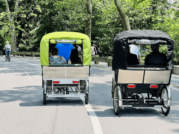 NYC: Private Central Park Pedicab Tours / PICKUP FROM MUSEUM - Discovering Central Park by Pedicab