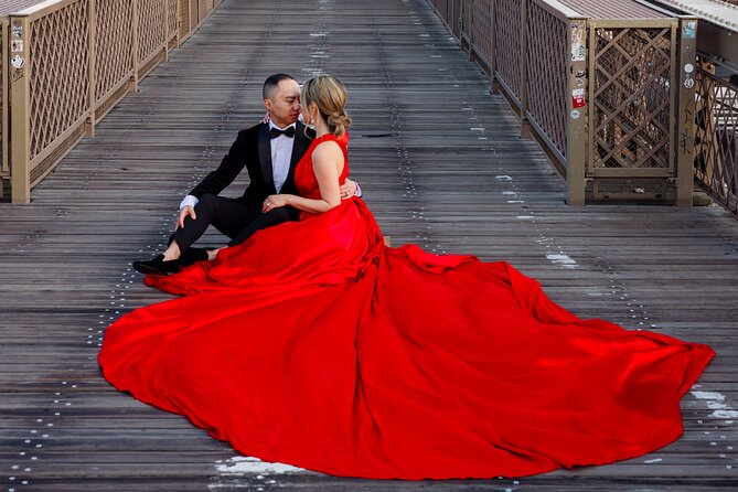 NYC: Private Photoshoot in a Handmade Flying Dress - The Experience in Detail