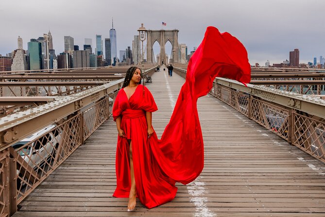 NYC: Private Photoshoot in a Handmade Flying Dress - The Sum Up