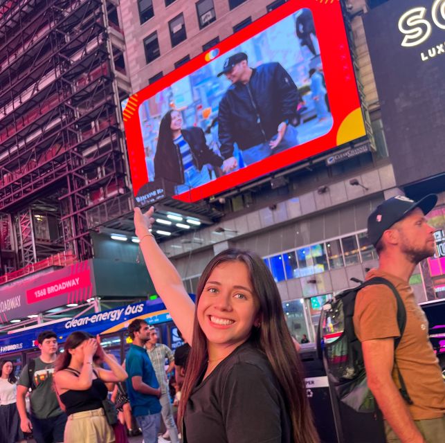 NYC: See Yourself on a Times Square Billboard for 24 Hours - Who Will Love This Experience?