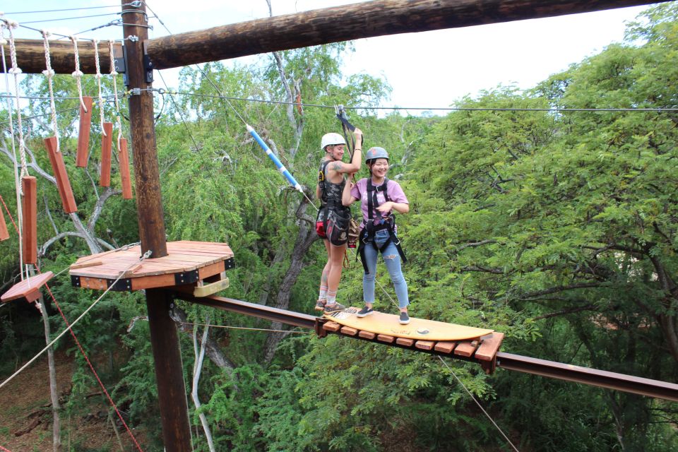 Oahu: Coral Crater Aerial Challenge Course - An in-depth look at the Coral Crater Aerial Challenge Course