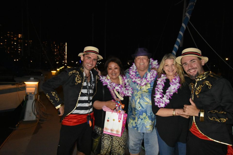 Oahu: Fireworks Cruise - Ultimate Luxury Gondola with Drinks - Key Points