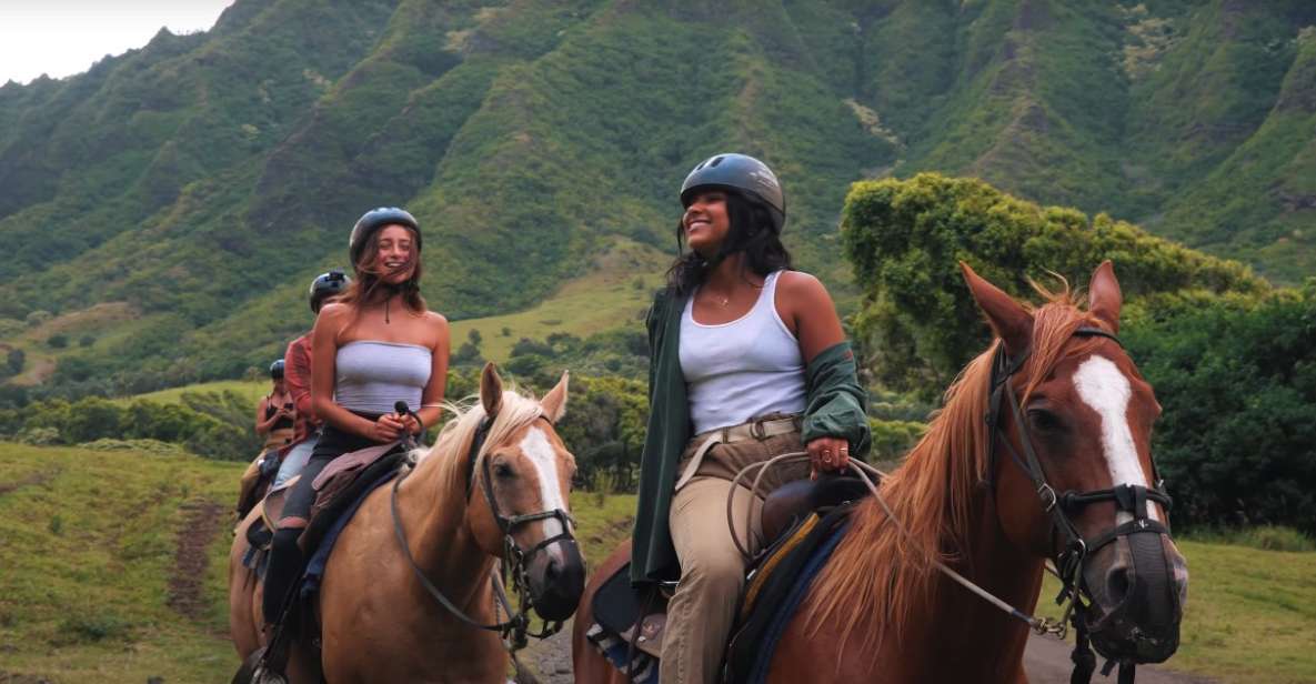 Oahu: Kualoa Hills and Valleys Horseback Riding Tour - What to Expect from the Horseback Riding Tour in Kualoa
