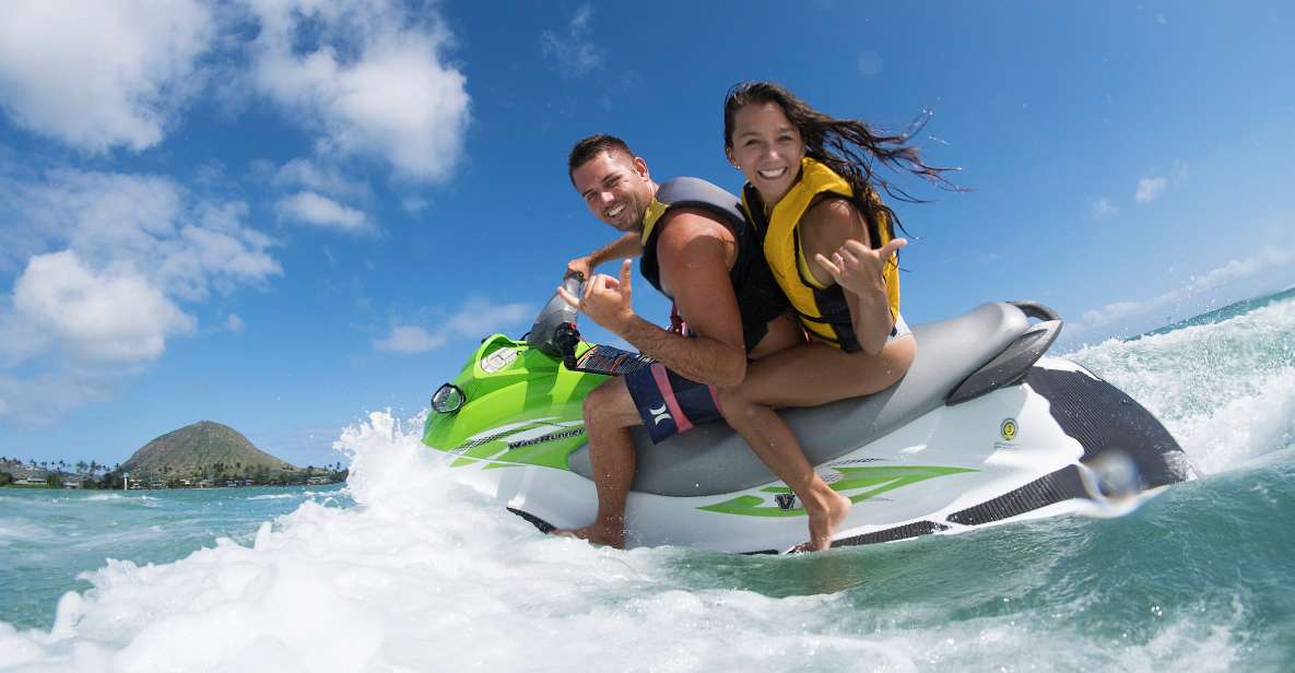 Oahu: Tandem Jet Ski Adventure on Maunalua Bay - The Scenery and Views