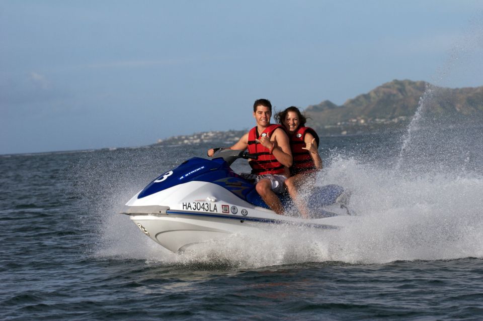 Oahu: Tandem Jet Ski Adventure on Maunalua Bay - The Guides and Equipment