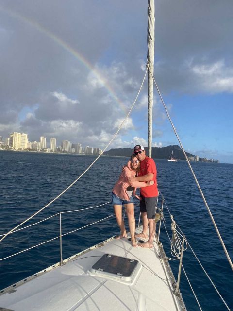 Oahu : Waikiki sailing turtle snorkeling in small groups - Key Points