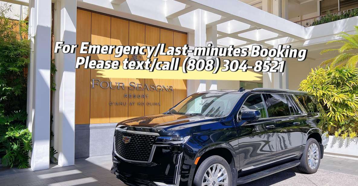 One-Way VIP Transfer: Honolulu Airport, Ko Olina, Port 2/11 - Key Points