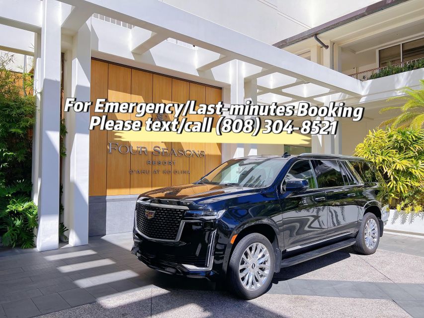 One-Way VIP Transfer: Honolulu Airport, Ko Olina, Port 2/11 - In-Depth Look at the Itinerary