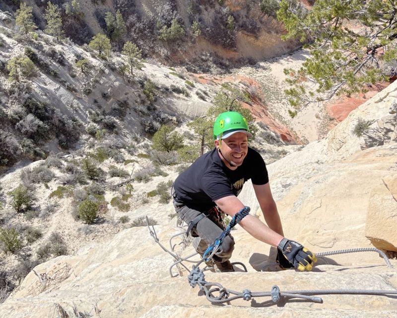 Orderville: Via Ferrata Guided Climbing and Rappelling Tour - The Climbing & Rappelling Route