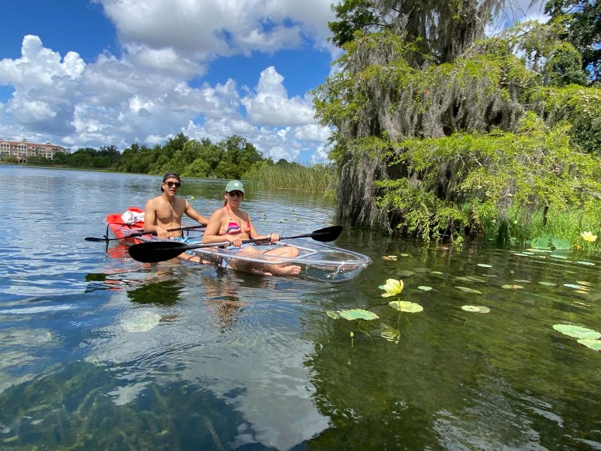 Orlando: Clear Kayak and Paddleboard 2-Hour Rental - Breaking Down the Itinerary