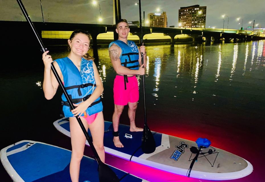 Orlando: Date Night LED Night Glow Tour with Sparkling Wine - Key Points