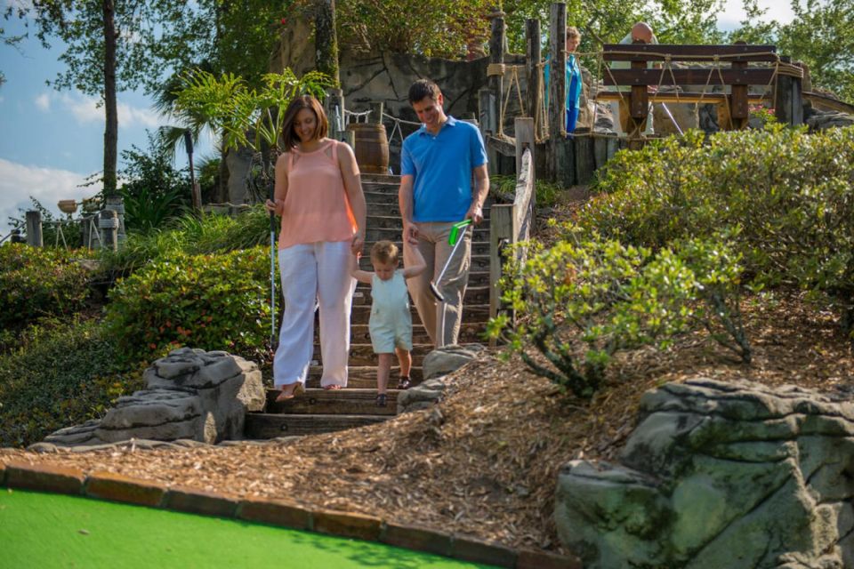 Orlando: Pirate's Cove Adventure Golf Entry Ticket - Key Points