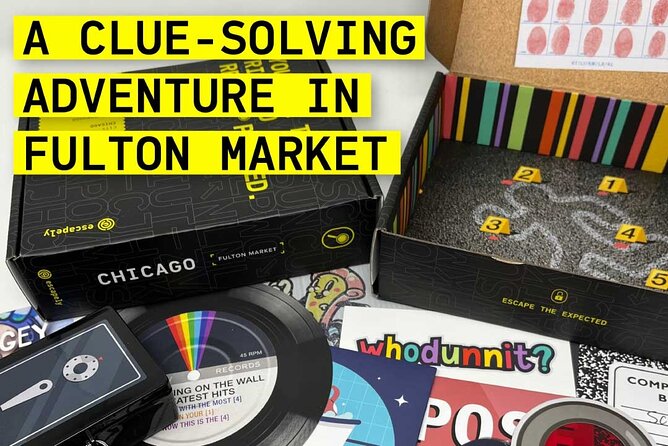 Outdoor Escape Room in Chicago - Fulton Market - Key Points