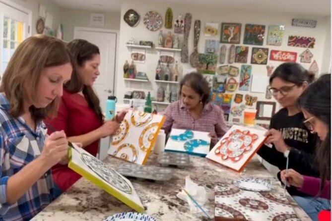 Paint and Sip Workshop - The Creative Process and Techniques