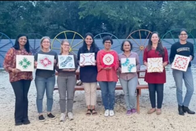 Paint and Sip Workshop - The Atmosphere and Group Experience