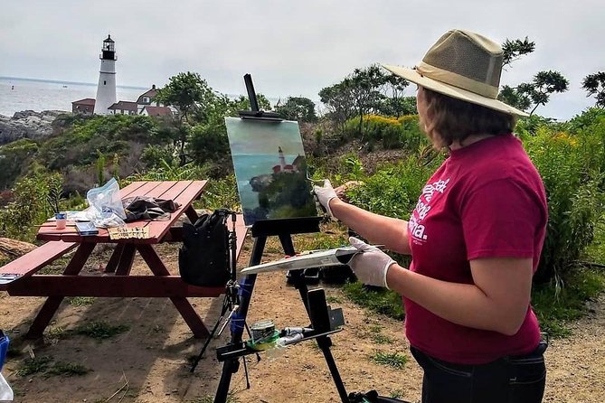 Paint Outdoors in Portland, Maine - Key Points