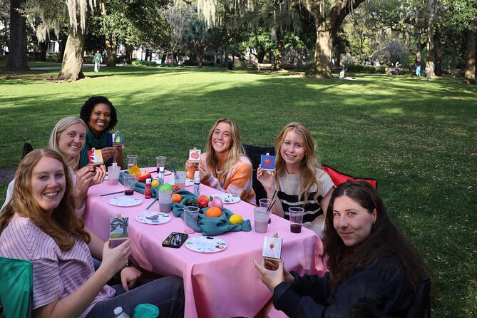 Paint Tiny Canvases in Forsyth Park - The Itinerary: What to Expect During Your Hour