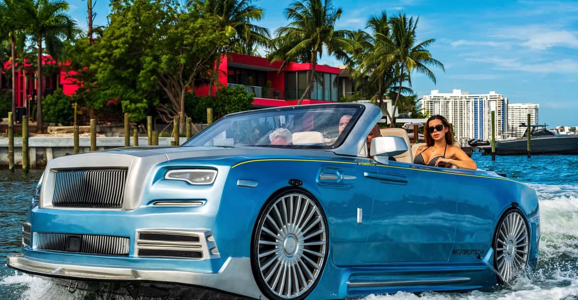 Palm Beach: Rolls Royce Jetcar Rental - Key Points