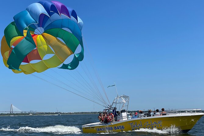 Parasailing Over Historic Charleston Harbor - Why the Views Are a Major Plus