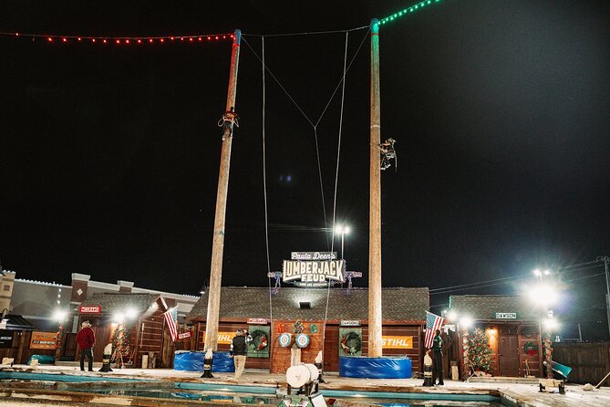 Paula Deen's Lumberjack Feud Supper Show- ALL U CAN EAT - Key Points