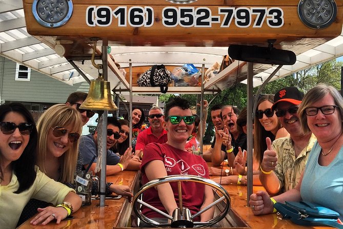 Pedal, Drink, and Bar hop through Sacramento on a 15 seat Beer Bike - Who Will Love This Tour?