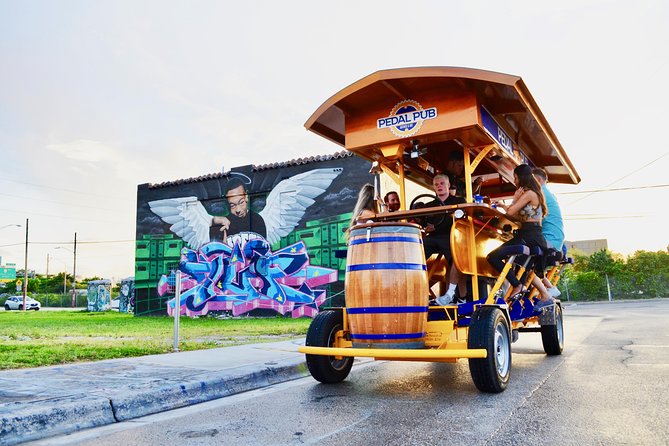 Pedal Pub Miami Wynwood Graffiti Bar Crawl-Full Bike Rental - Introduction