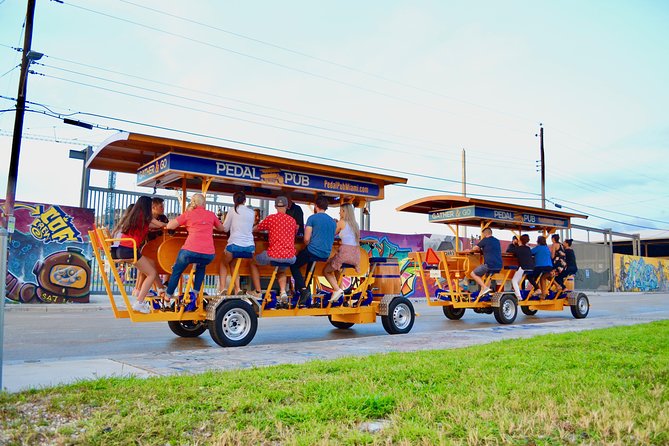 Pedal Pub Miami Wynwood Graffiti Bar Crawl-Full Bike Rental - Authentic Experiences and Insider Tips