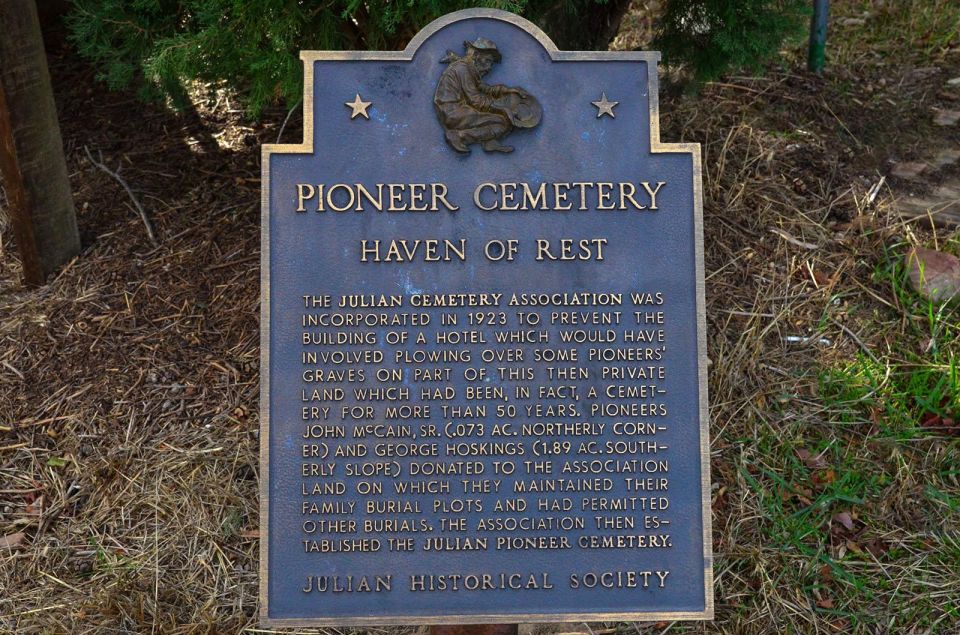 Pies & Pickaxes: A Historic Walking Tour of Julian, CA - Frequently Asked Questions (FAQs)