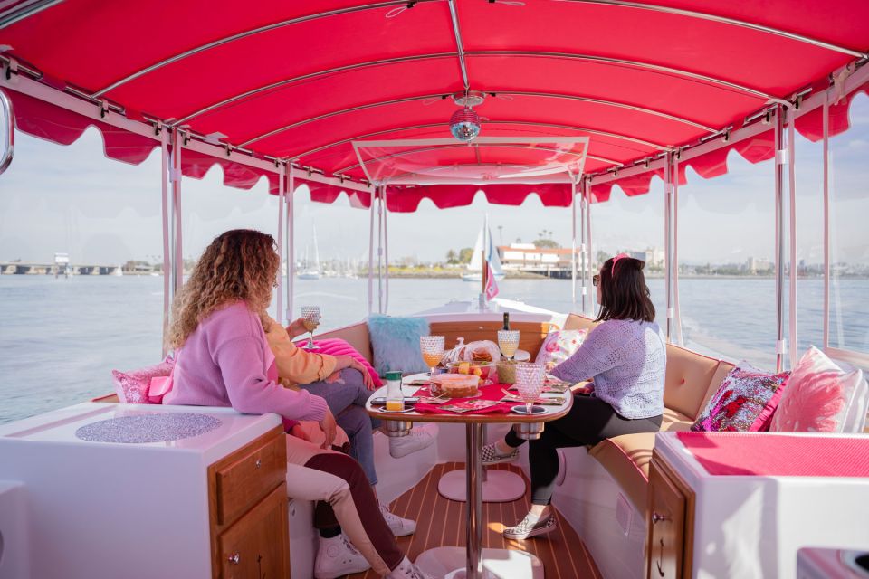 Pink Private Boat Cruise in San Diego! Bachelorette Birthday - The Itinerary Breakdown