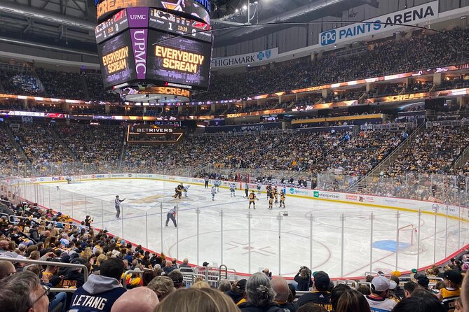 Pittsburgh Penguins Ice Hockey Game Ticket at PPG Paints Arena - Authenticity and Fan Experience