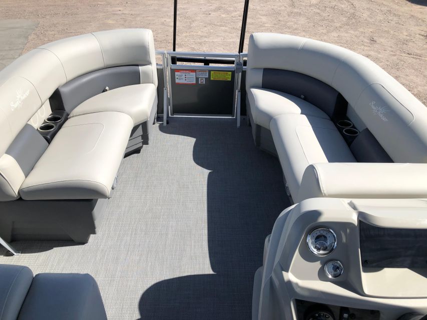 Pontoon Boat Rental - 4 hour rental or 6 hour rental - Key Points