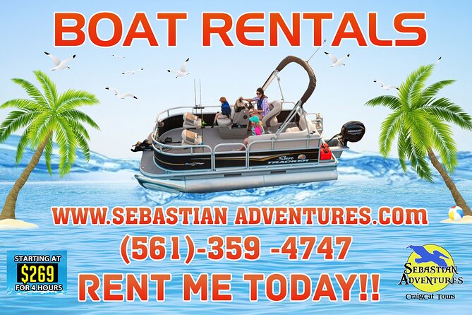 Pontoon Boat Rental in Sebastian (FL) with Sebastian Adventures - What Makes This Pontoon Rental Stand Out?