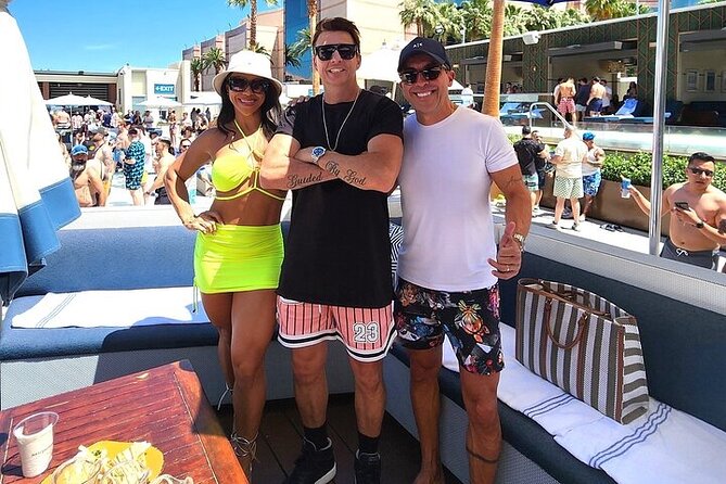 Pool Party VIP Experience with Private VIP Host in Las Vegas - Drinks, Food, and Amenities