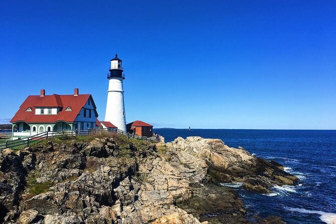 Portland Lighthouse,Fort Williams Park 1-Day Tour from Boston MA - Exploring the Old Port District