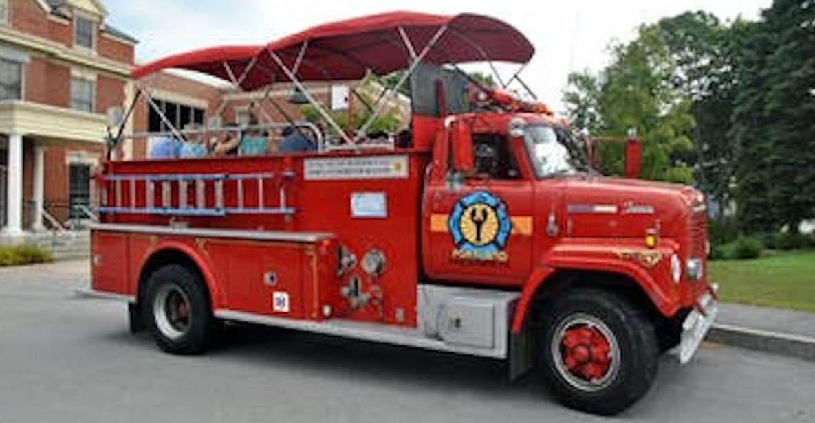 Portland, Maine: Tour in Vintage Fire Engine - A Detailed Look at the Portland Vintage Fire Engine Tour