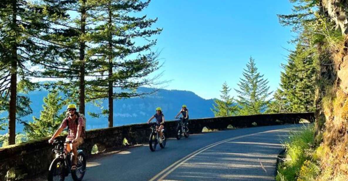 Portland: Multnomah Falls E-Bike Tour in the Columbia Gorge - Key Points