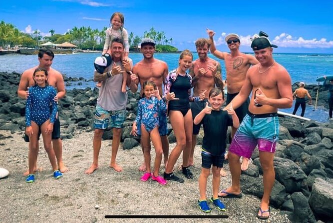 Premium group surf lessons- Konas Best Surf Lessons - Key Points