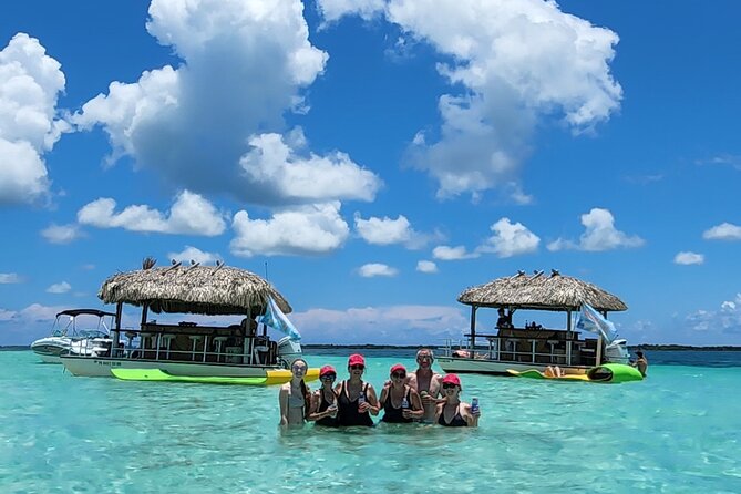 Private 2-Hour Tiki Boat Party in Key West & Mini Sandbar - What’s Included and What to Bring