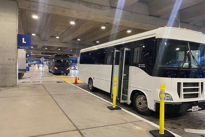 Private Austin Bergstrom Airport Transfer Charter Bus to Austin - Pricing and Value