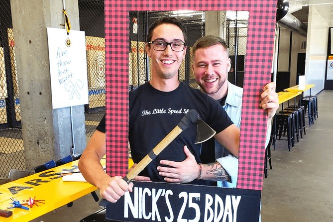 Private Axe Throwing for 1 Hour - The Sum Up