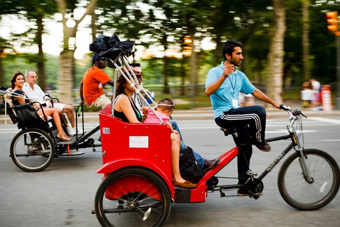 Private Central Park Pedicab Tour - Key Points