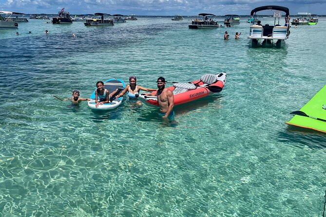 Private Crab Island Double Slides Pontoon Charter - Practical Details and Tips