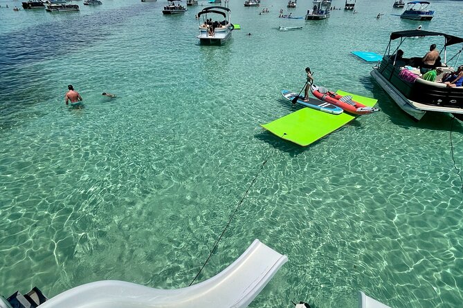 Private Crab Island Double Slides Pontoon Charter - Authentic Experiences from Guests