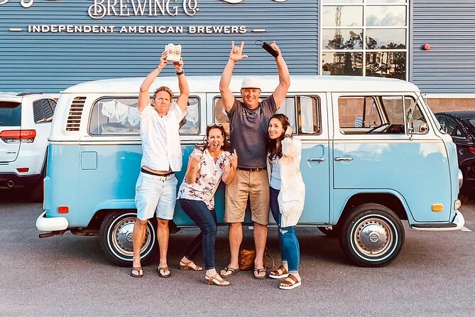 Private Custom Brewery Tour in a '72 VW Bus - Roadies Local - An Authentic Brew Experience in Wilmington in a Classic 72 VW Bus